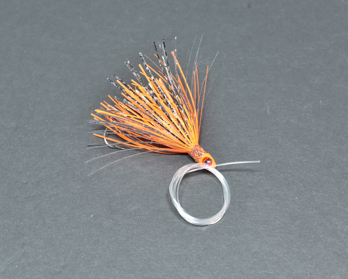 UV Orange Reeper - Coho Slider Fly – SalmonElixir.com