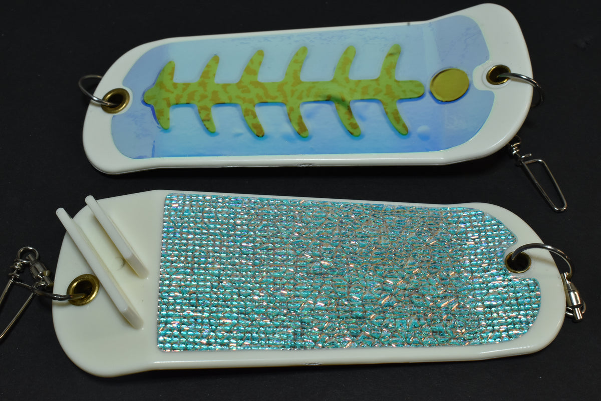 UV Glow Shad - 5 1/2" Coho Crusher Flasher – SalmonElixir.com
