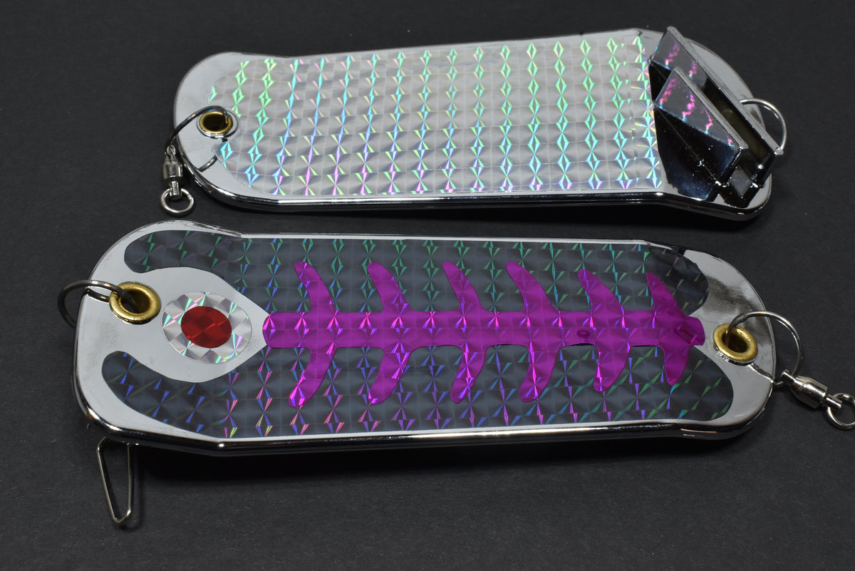 Black Raspberry - 5 1/2" Coho Crusher Flasher – SalmonElixir.com