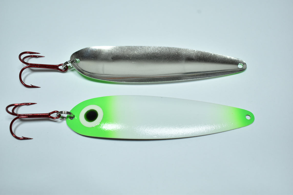 UV Snot Nosed Devil Super Glow - Trolling Spoon – SalmonElixir.com