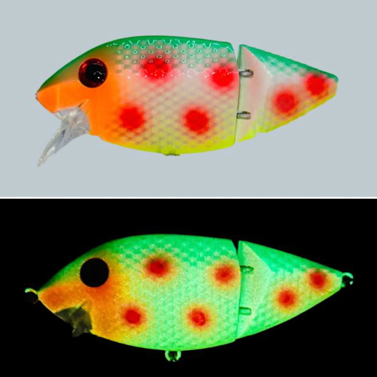 Glow Spotted Mix Veggies - Jointed Slim Fin – SalmonElixir.com