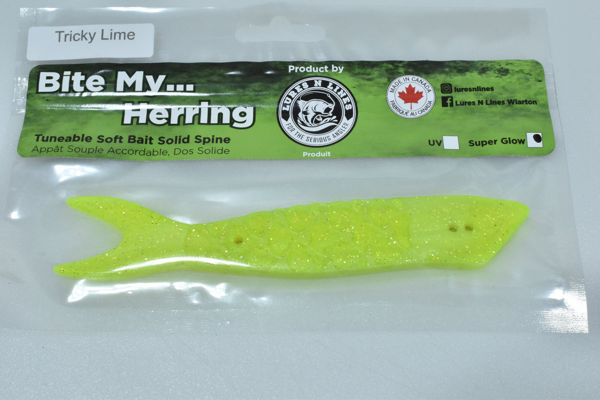 Tricky Lime - Super Glow - Bite My Herring – SalmonElixir.com