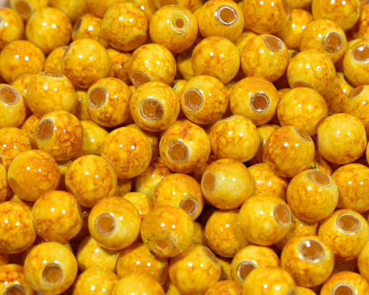 Caramel Corn Roe - Glass Steelhead & Trout Fishing Beads – SalmonElixir.com