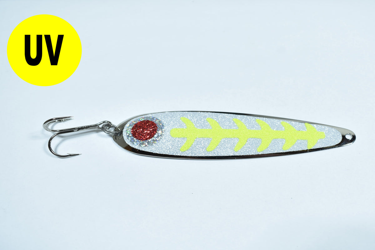 Sheboygan Snowball UV - Hyper Vis Hyperspoonz Trolling Spoon ...